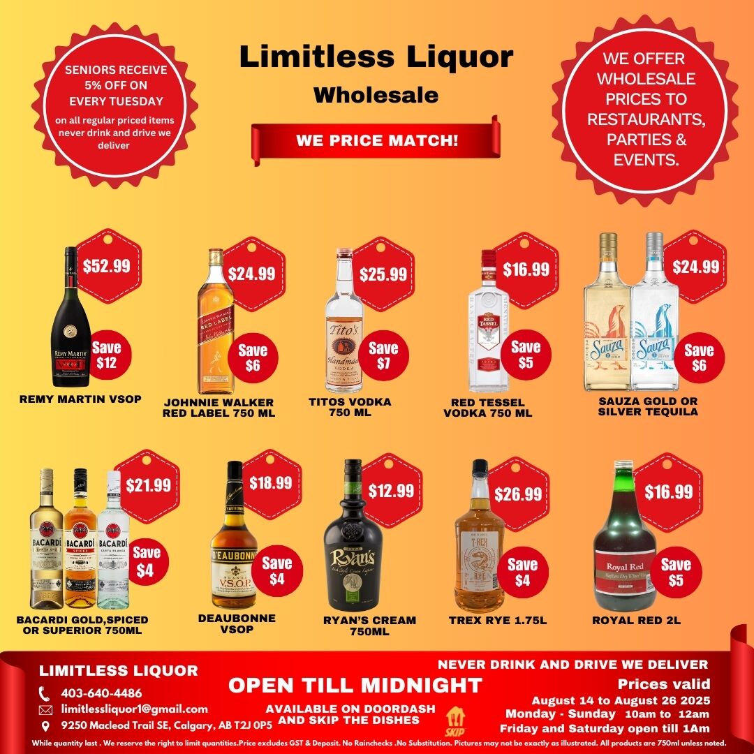 Flyers - Liquor Store in Calgary