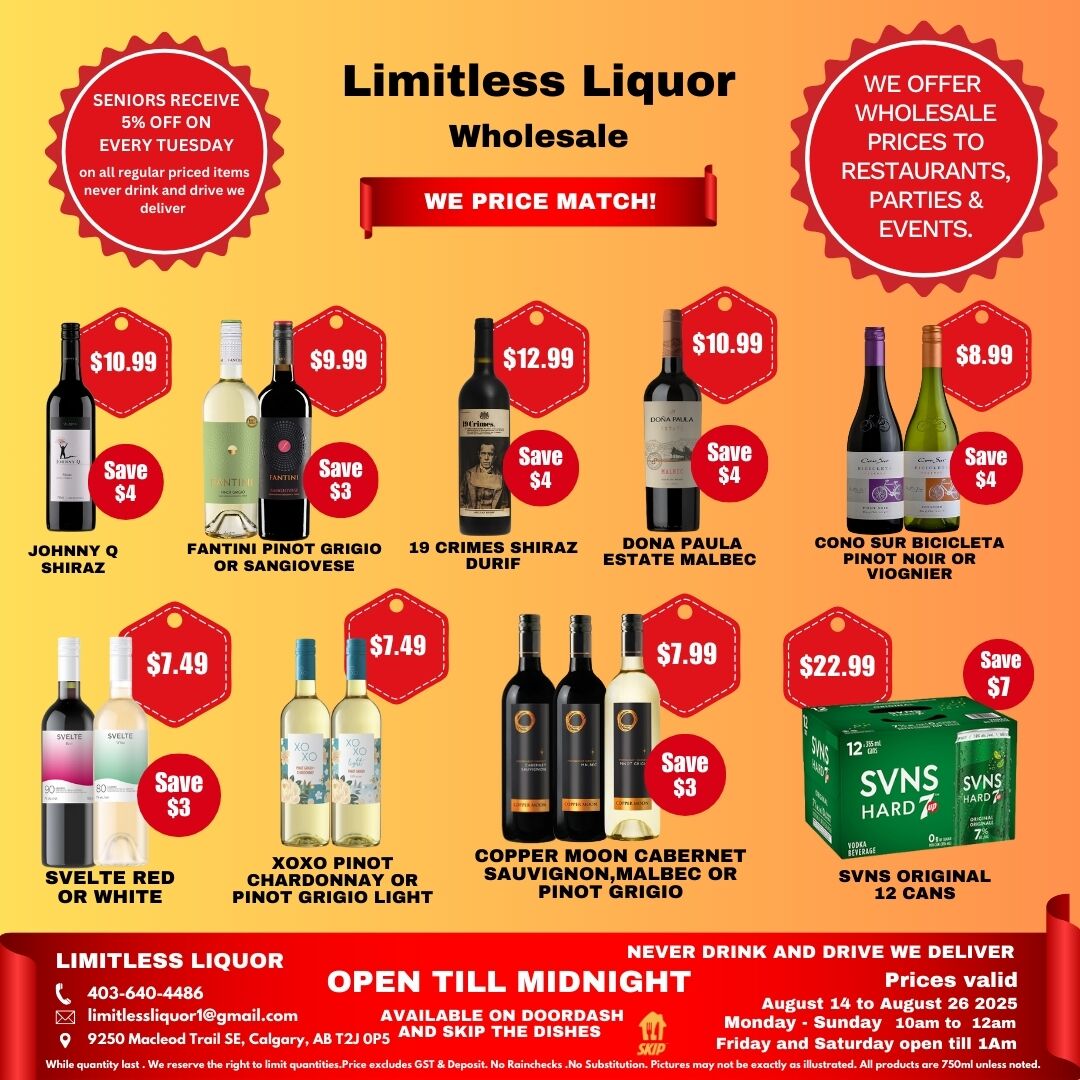 Flyers - Liquor Store in Calgary