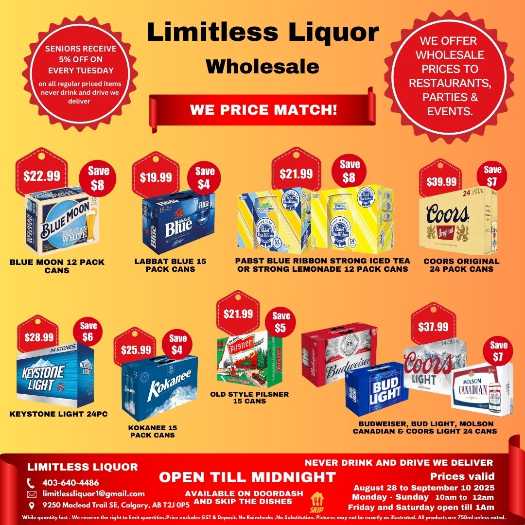Flyers - Liquor Store in Calgary