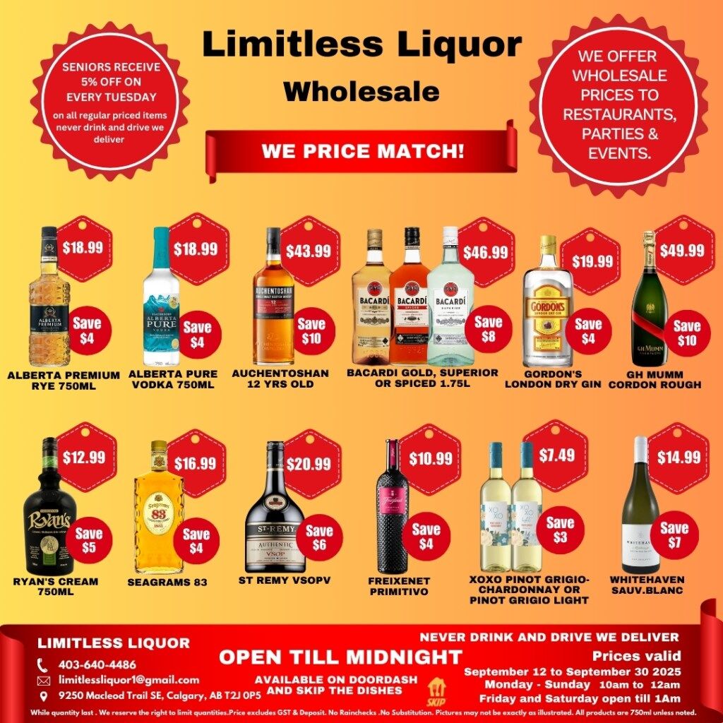 Flyers - Liquor Store in Calgary