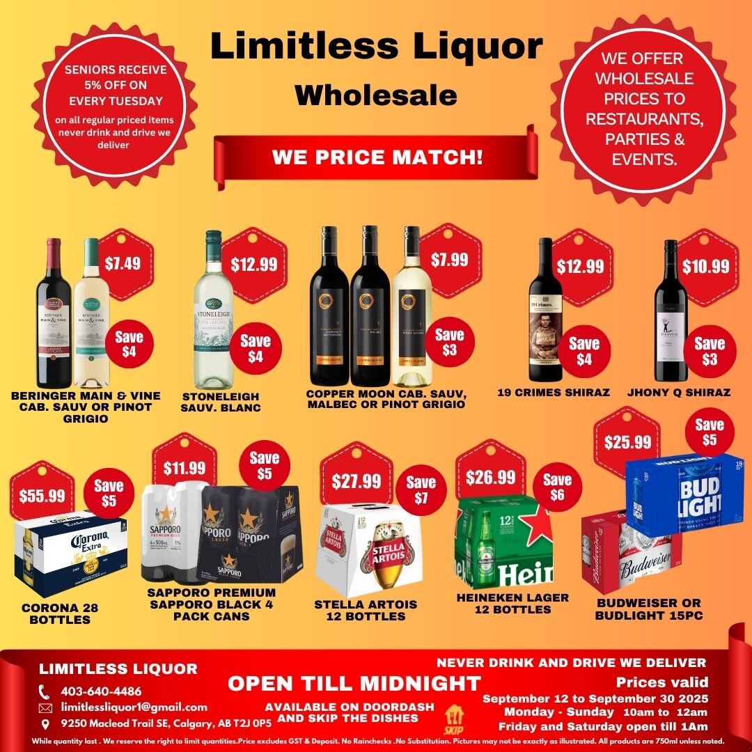 Flyers - Liquor Store in Calgary