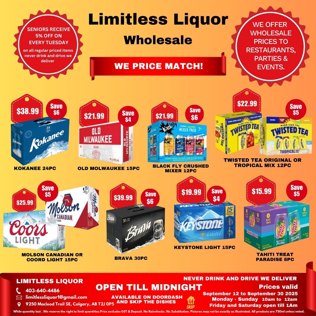 Flyers - Liquor Store in Calgary